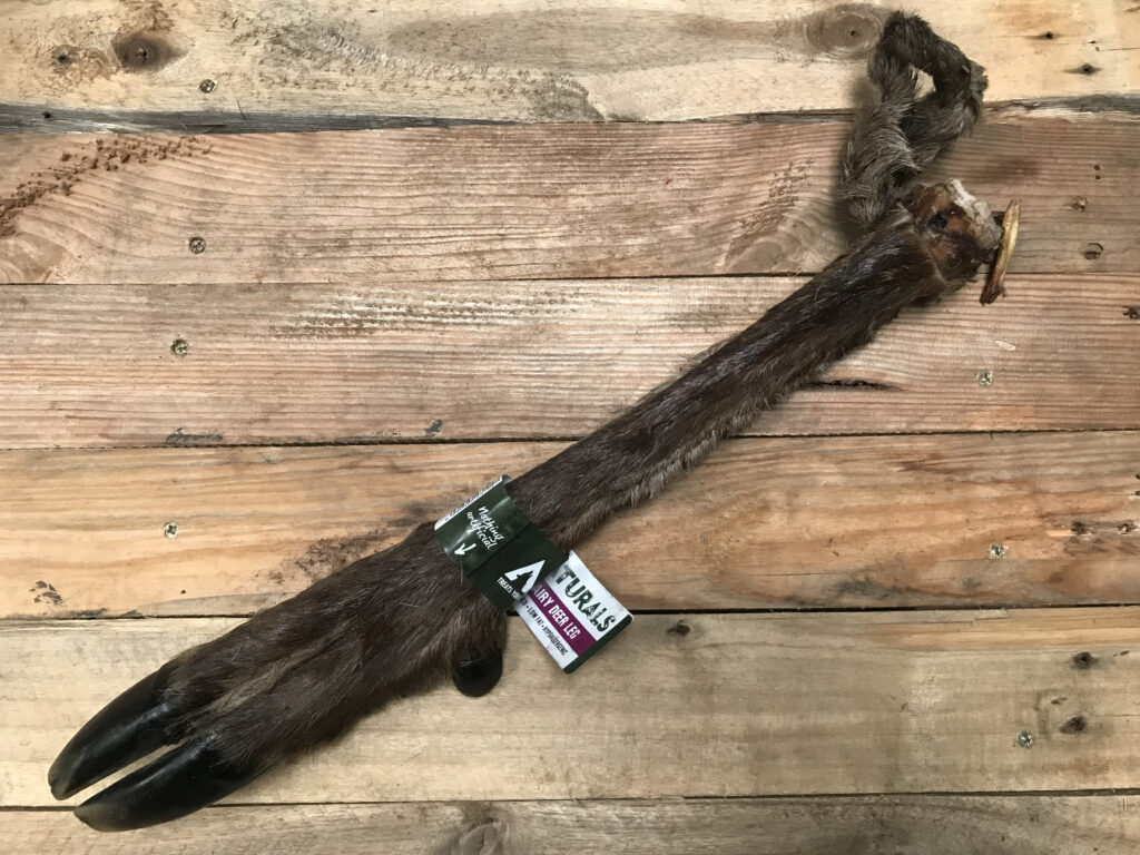 Giant Hairy Deer Leg – 1pc – Nuneaton Raw Pet Food